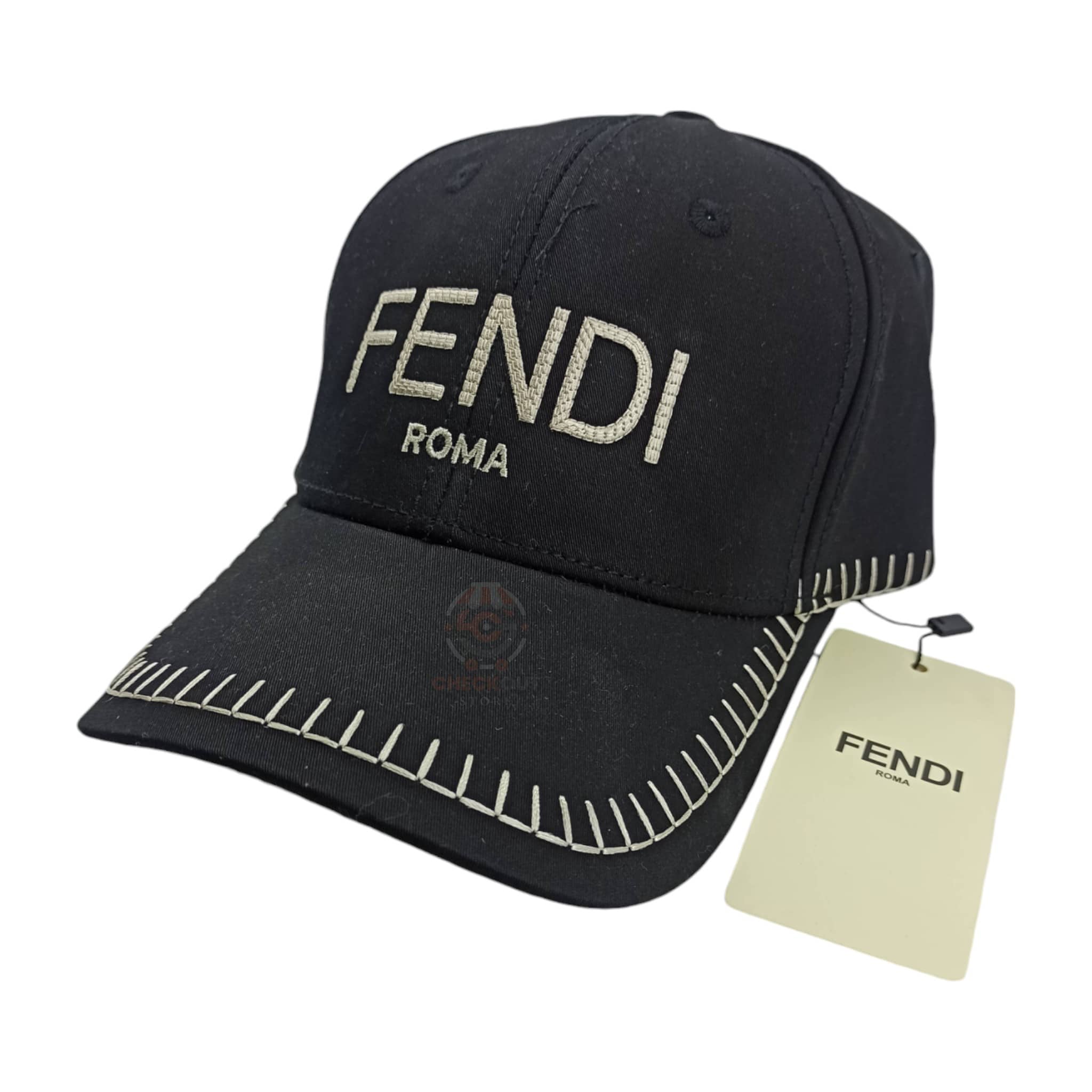 FENDI – Premium Quality Cap – Adjustable – Black – Unisex