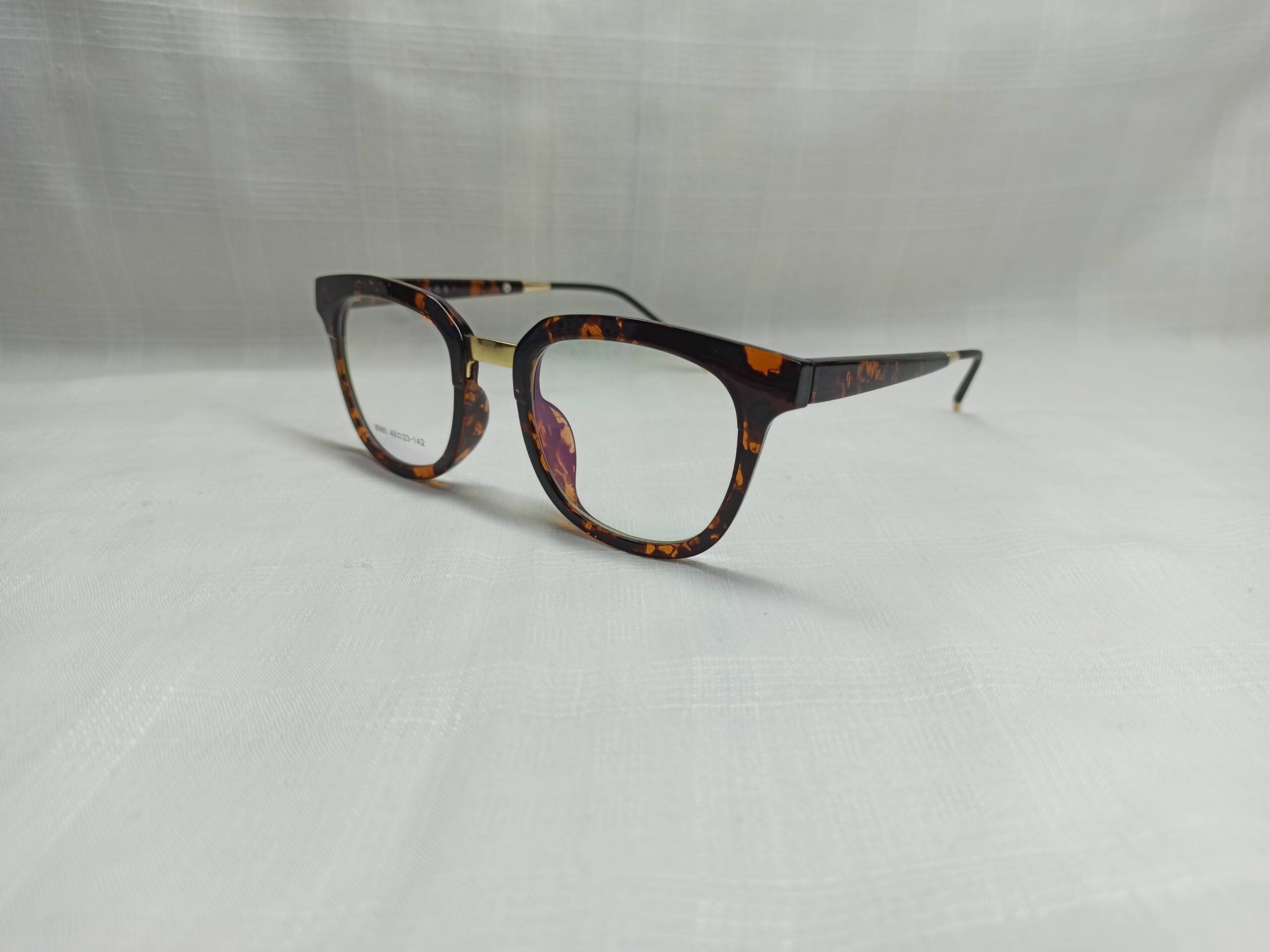 Dzy - EF198 - Leopard Print - Acetate - Unisex - Eyewear